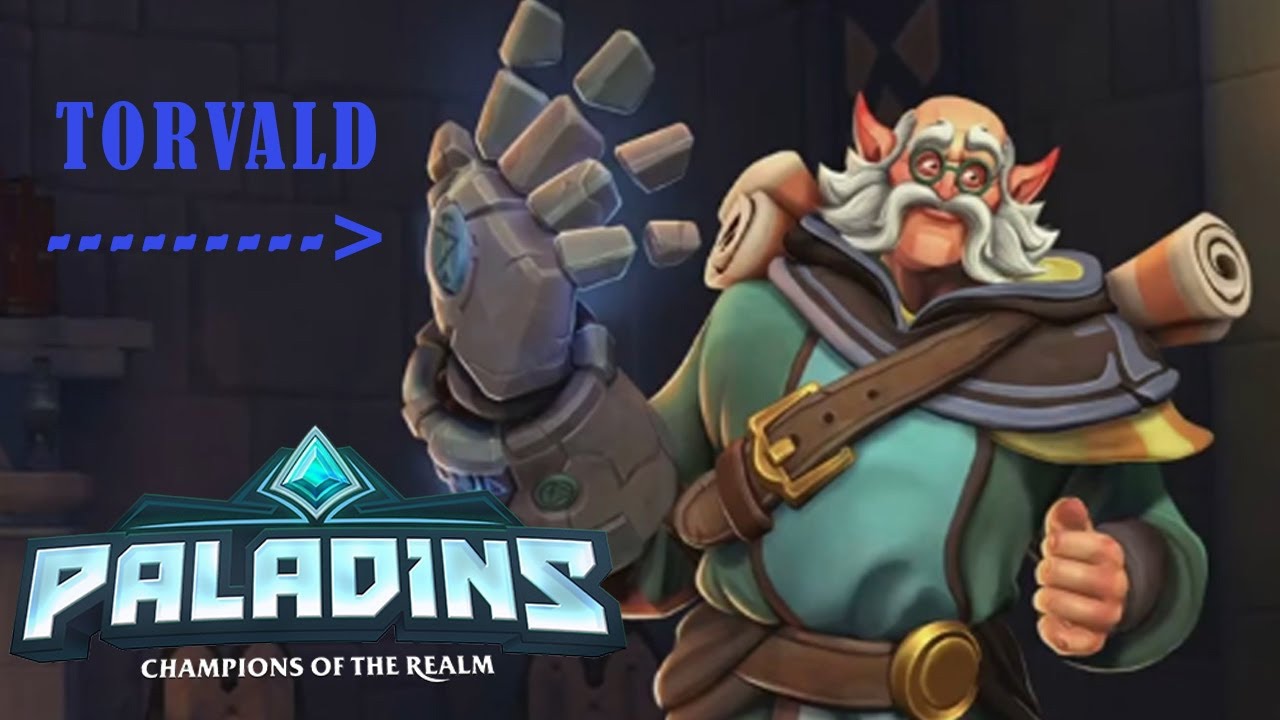 Paladins:Torvald the Runic Sage - YouTube
