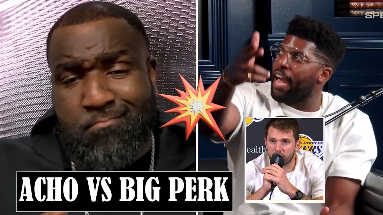 Kendrick Perkins DESTROYS Emmanuel Acho over Luka Doncic MVP Take ...