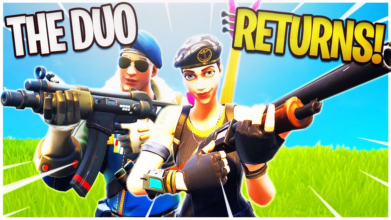 The DUO is BACK AGAIN! - PS4 Pro Fortnite Duos! - YouTube