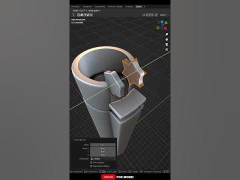 Modeling a Clipper in Blender (Arijan) #shorts #blender #tutorial - YouTube