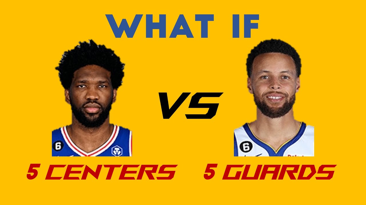 What if the NBA's 5 guards played against 5 centers? 【2k Simulation ...