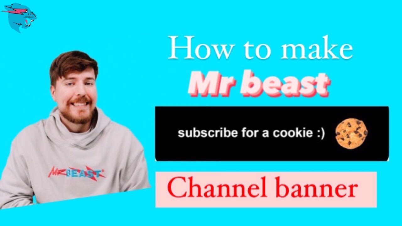 How to make the same way “Mr Beast” Made his Channel banner #explore - YouTube