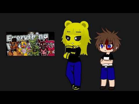 Aftontale Meets Undernights Part 16 Cassidy and Evan react to everything wrong with fnaf part 1