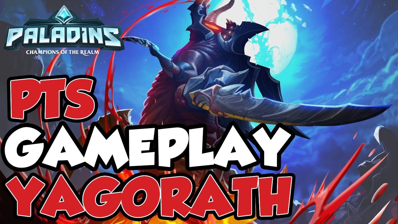 PALADINS: YAGORATH GAMEPLAY AND BUILD PTS! NEW CHAMPION! - YouTube