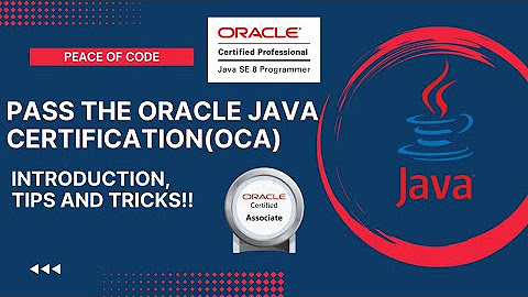 Oracle Certified Associate Java Programmer : Full Course - YouTube
