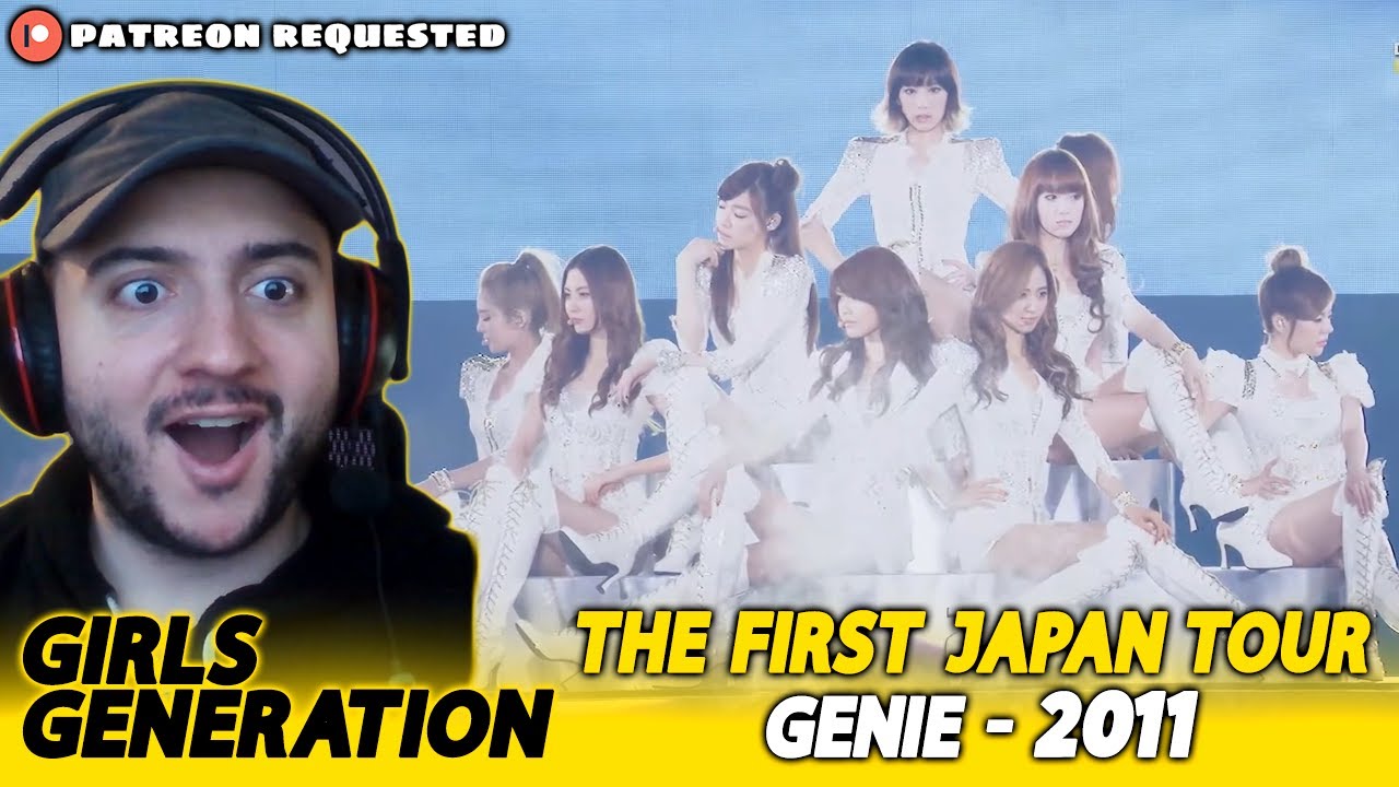 Girls' Generation(소녀시대) performing 'GENIE' at The First Japan Arena ...