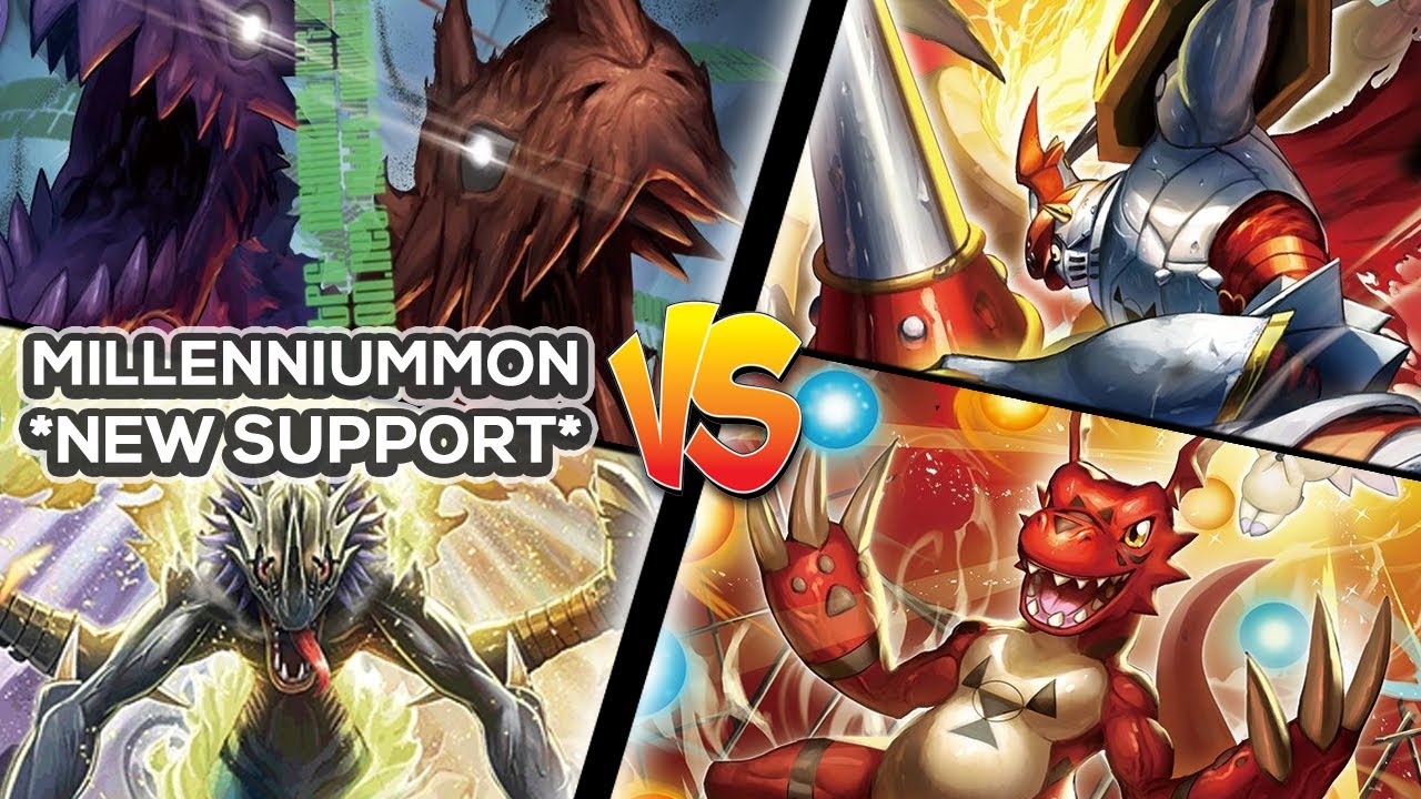 Millenniummon (Composite) vs New Gallantmon | Digimon BT-19 TCG (Digimon Simulator) - YouTube