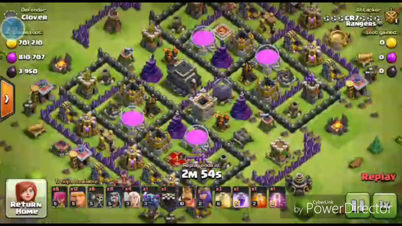 Best Giant raid attack - YouTube