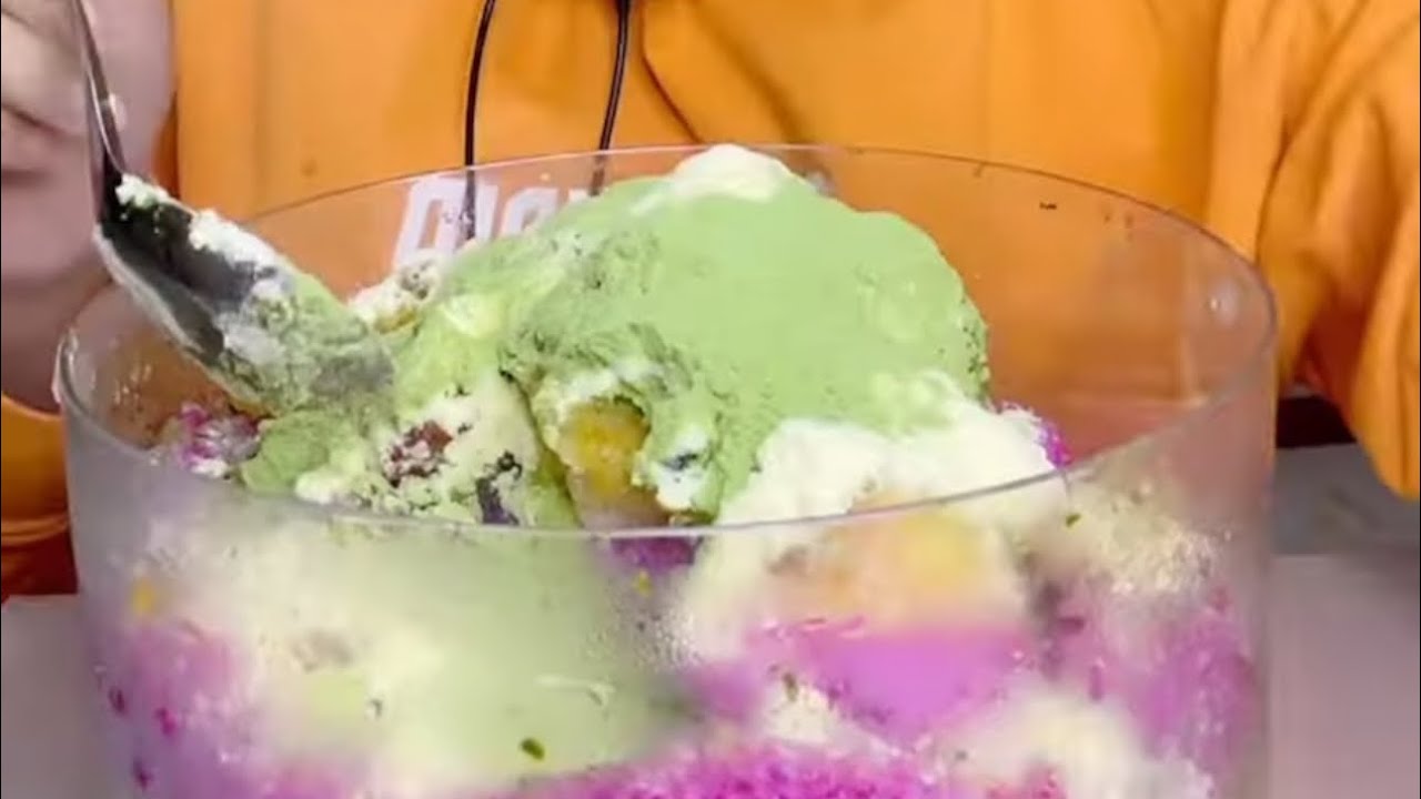 SHAVED ICE, MATCHA, POWERED MILK, ASMR - YouTube
