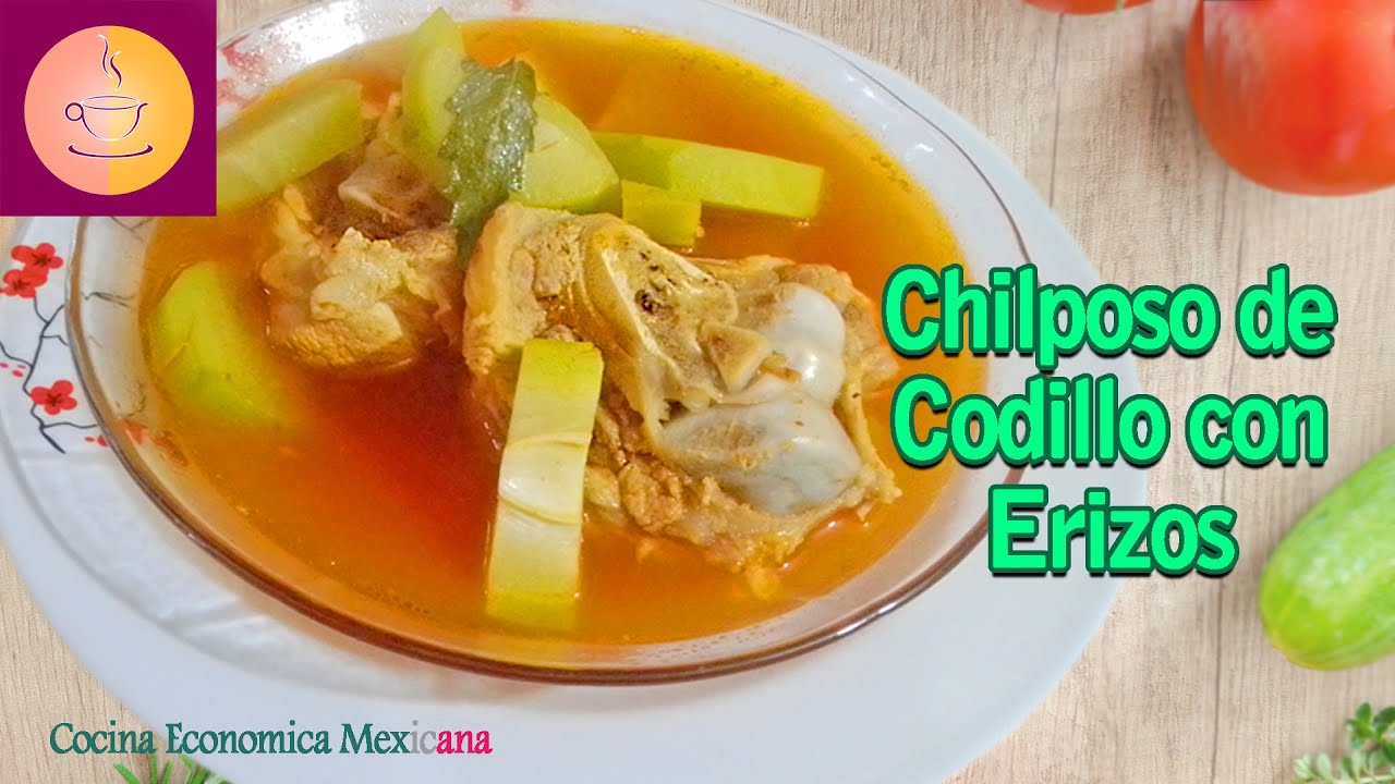 Chilposo de Codillo de Puerco con Erizos - YouTube