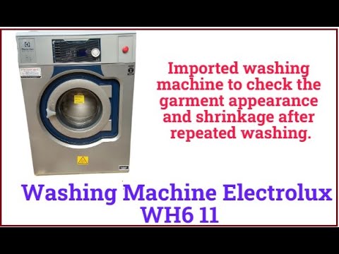 Washing Machine Electrolux WH6 11 -Product Video - YouTube