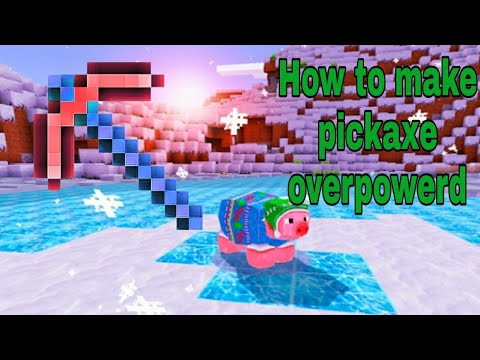 Realmcraft : how to make pickaxe Overpowerd (bow enchantments) | by ...