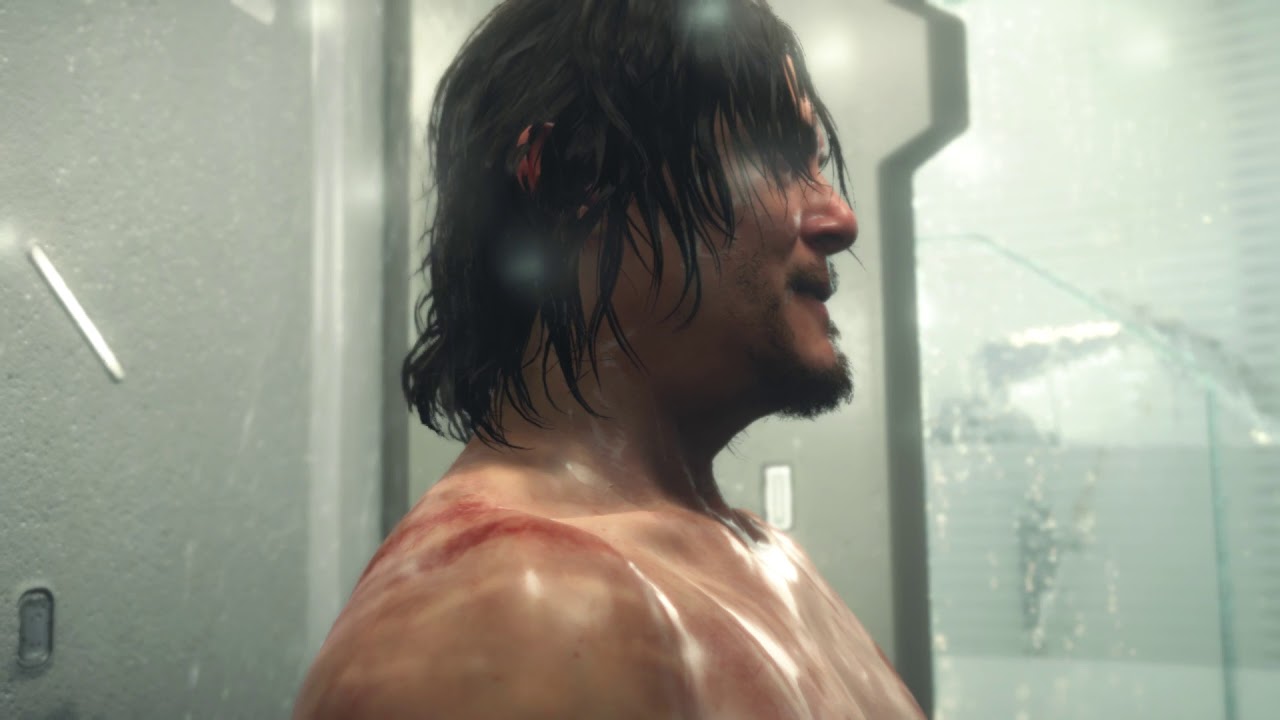Death Stranding (PS4) - Sam Porter Bridges Showering - YouTube