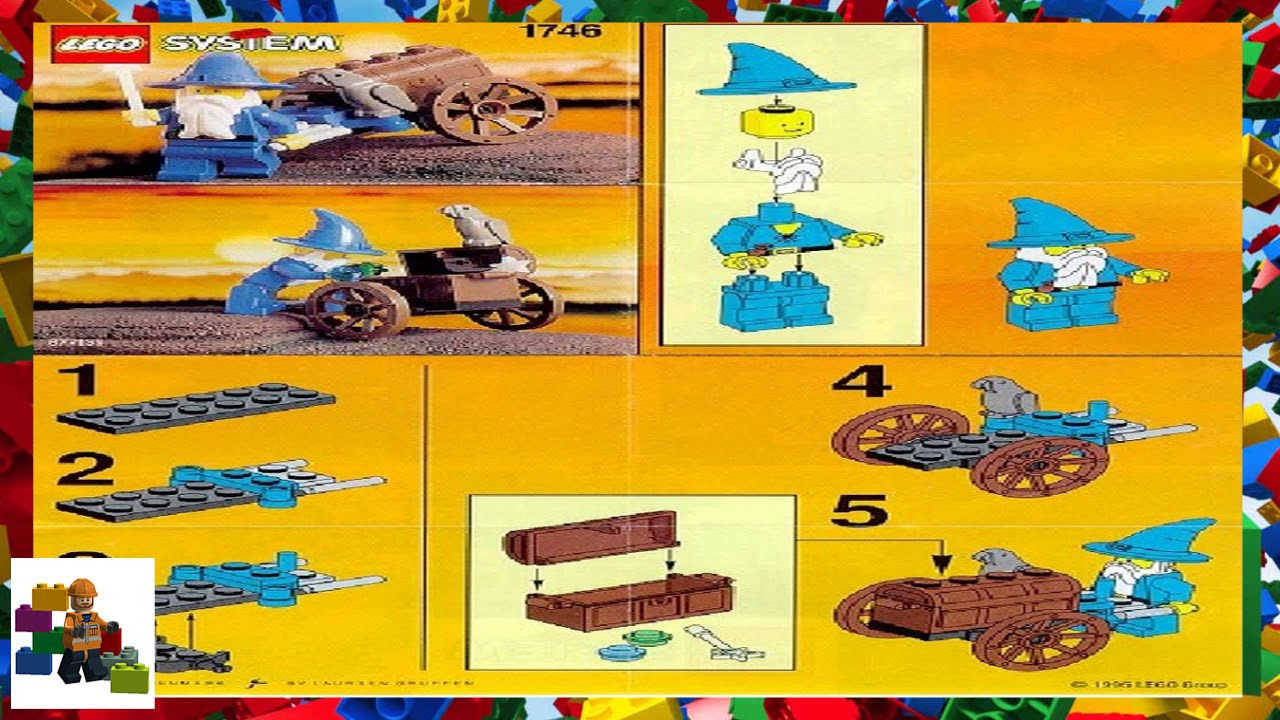 LEGO instructions - Castle - Dragon Knights - 1746 - Wizard's Cart ...