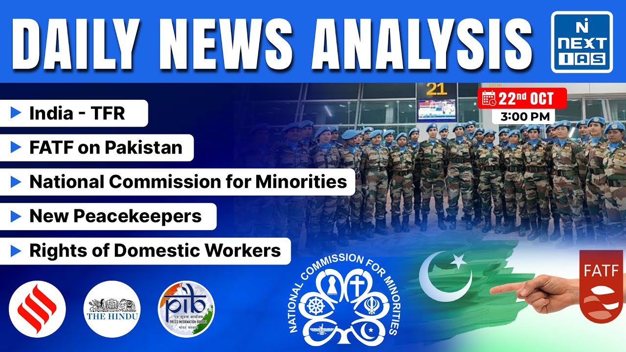 Daily News Analysis - 22 Oct 2025 | The Hindu, Indian Express & PIB ...