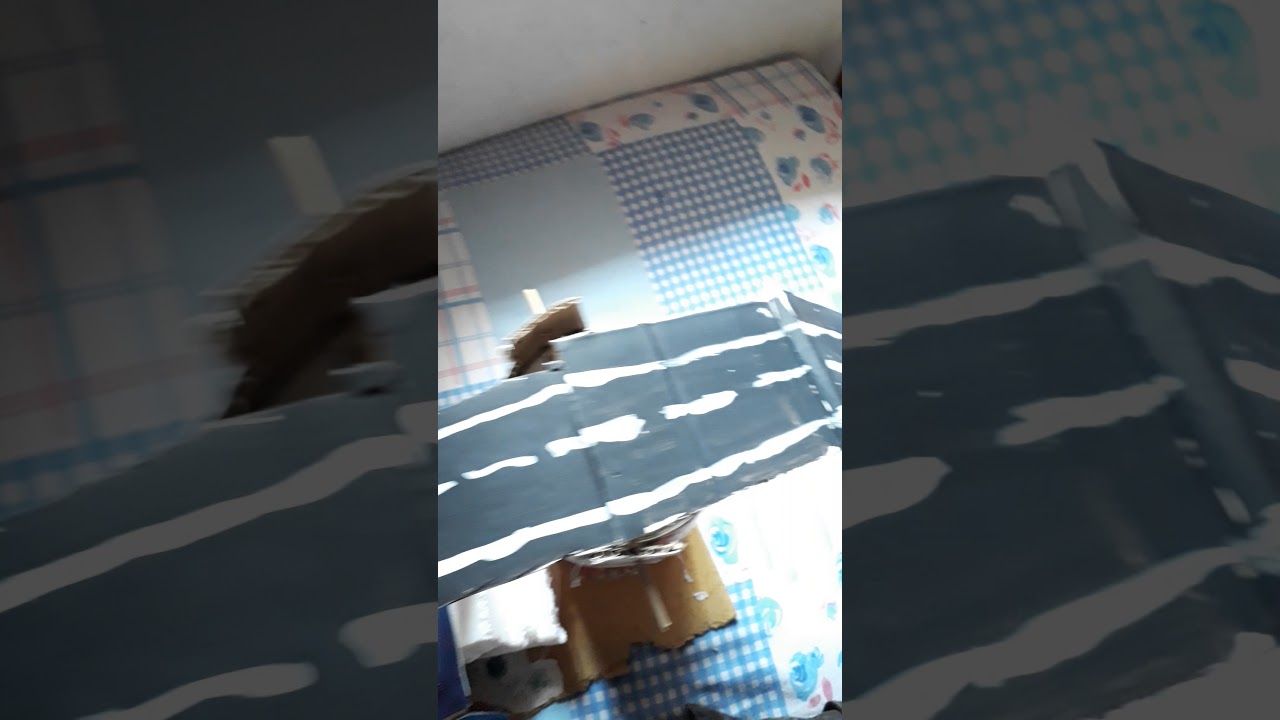 How to make bridge using cardboard - YouTube