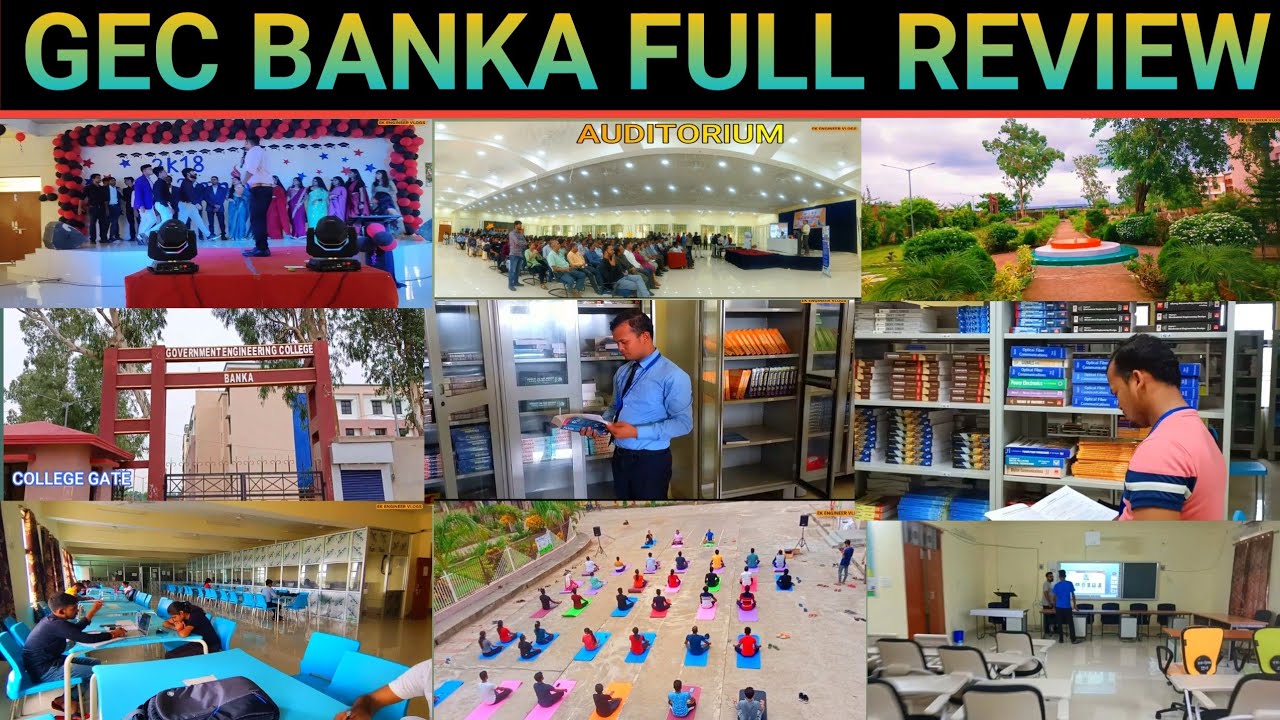 Government Engineering College Banka || Full Review || @EngineerDastak ...