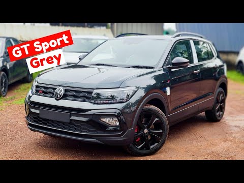 Taigun GT Sport Grey Colour | Better than Creta Seltos | Walk around ...