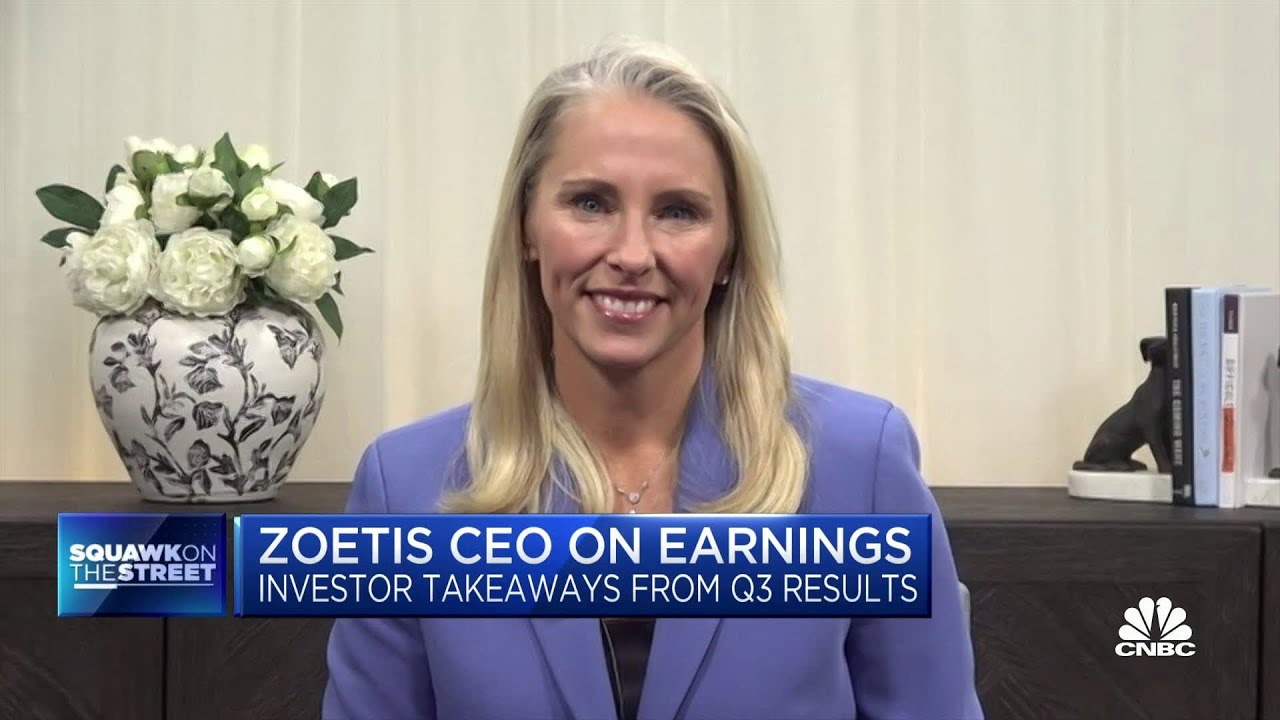 Zoetis CEO on Q3 earnings: We keep seeing the resilience of the animal ...