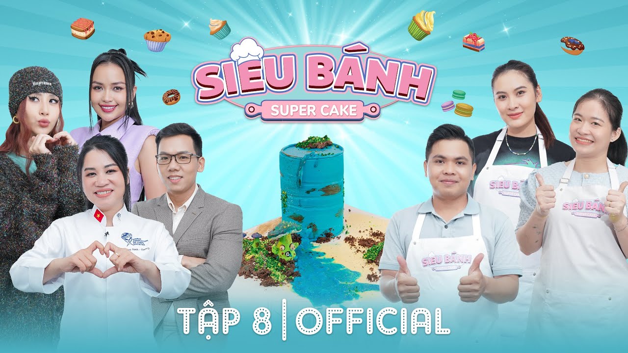 Super Cake Tập 8| Ý tưởng bảo vệ môi trường, Bánh nhân jelly khiến ...