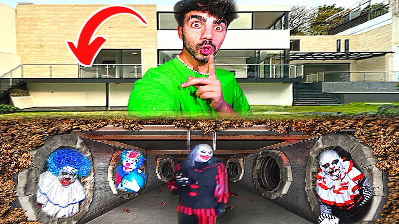 Fede vigevani ABAJO DE TU CASA ESTÁN TODOS LOS PAYASOS De La DEEP WEB 😨 ...