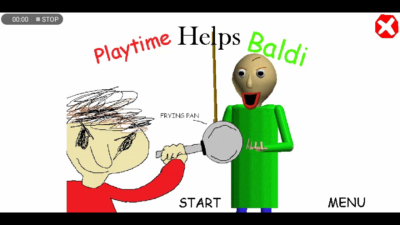 Playtime helps Baldi | Baldi's Basics Mods - YouTube