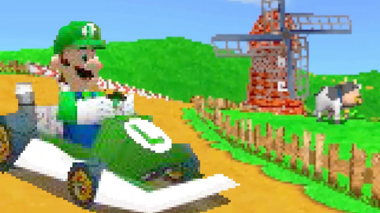 Mario Kart Ds Ctgp Nitro New Retro Custom Tracks Mod Youtube