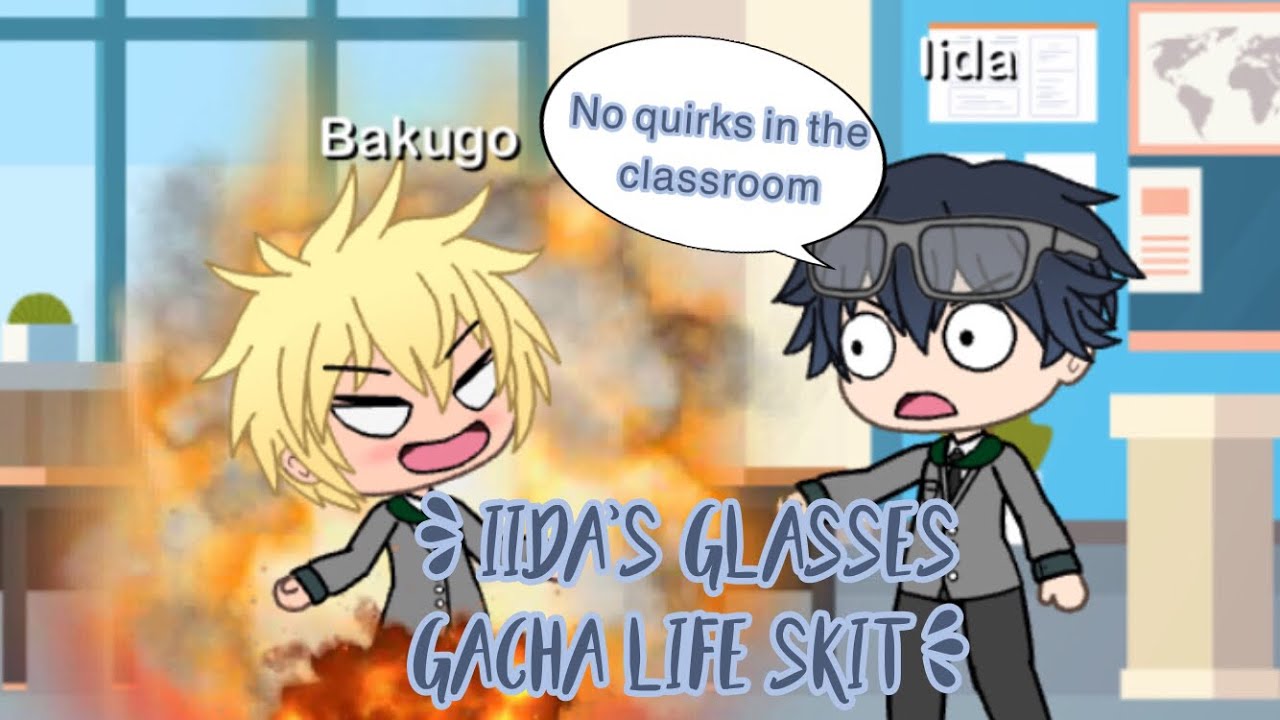 IIDA’S GLASSES || A Gacha life skit - YouTube
