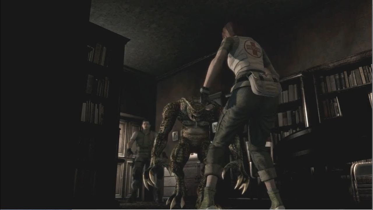Resident Evil HD Remake: Chris Redfield Part 3 - Hunters + Yawn Boss ...