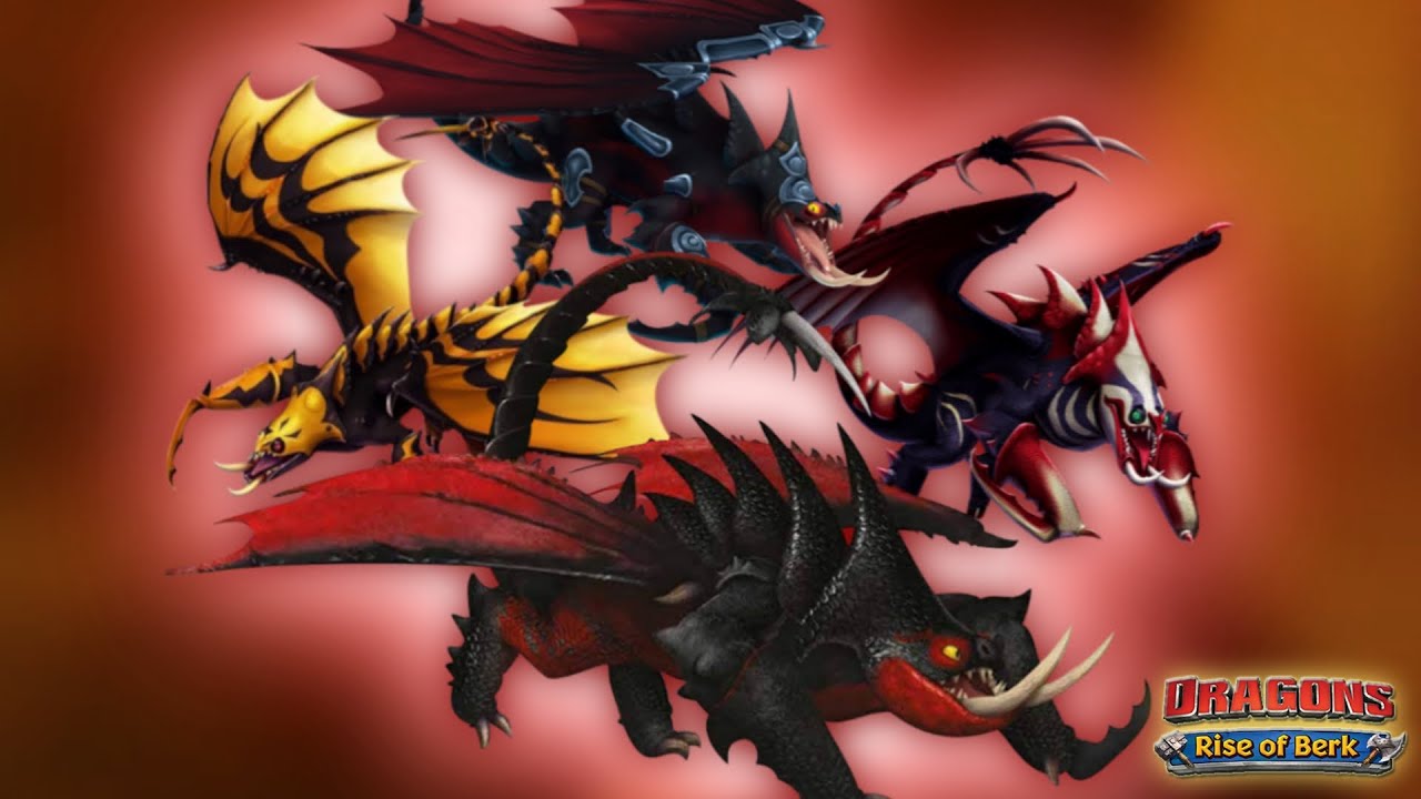 All Deathgripper Dragons - The Deathgripper Collection | Dragons: Rise ...