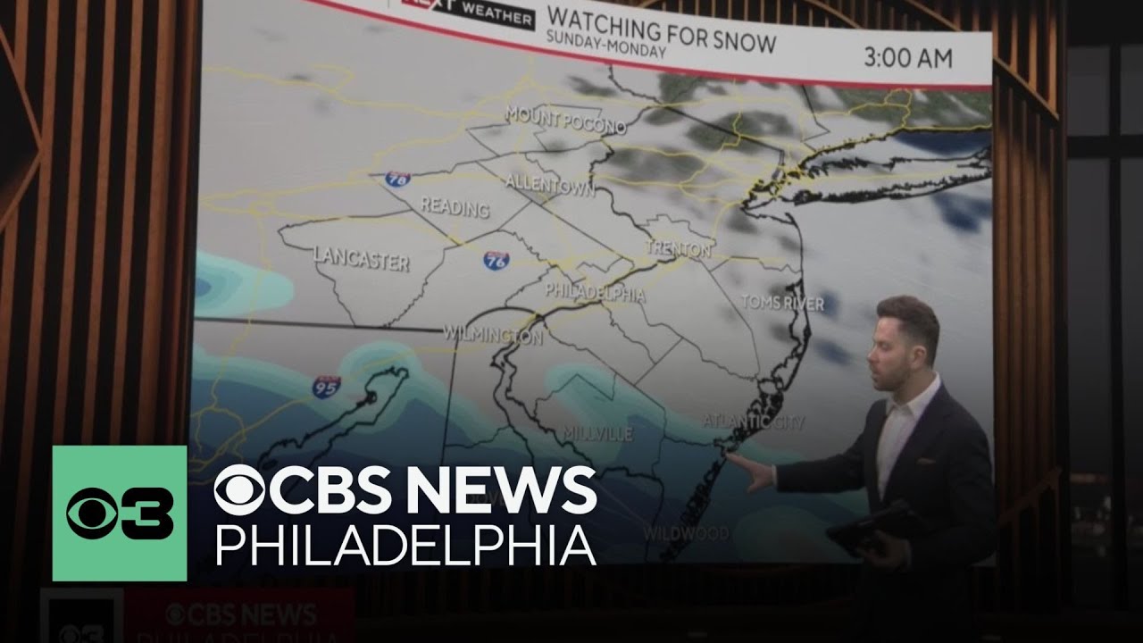 Cold but calm night in Philadelphia ahead of incoming winter weather ...