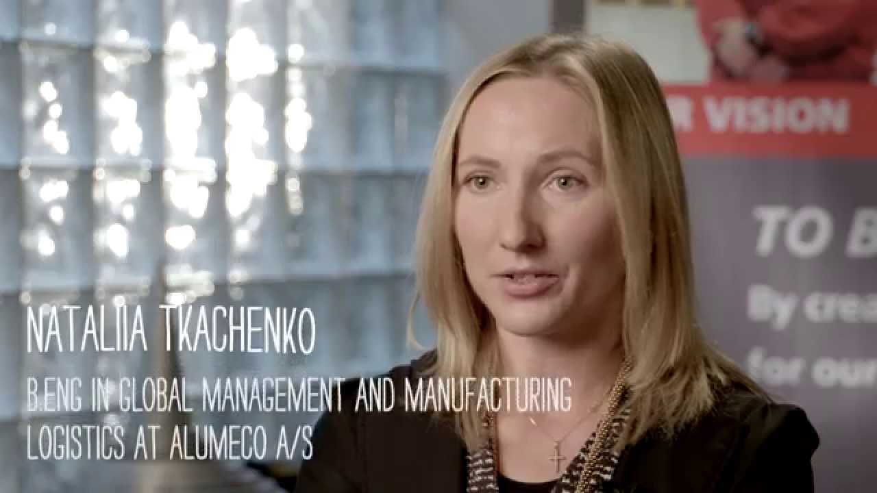 Meet Nataliia Tkachenko who is working at Alumeco A/S - YouTube