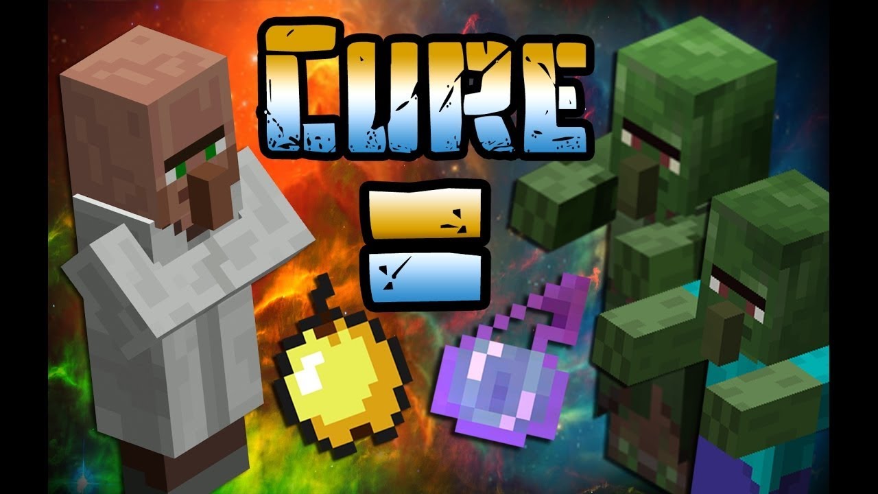 I CURED AN INFECTED ZOMBIE VILLAGER IN MINECRAFT!!! - YouTube