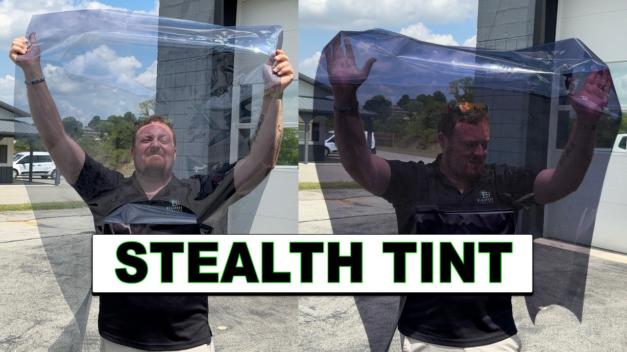 This is THE GREATEST Window Tint Ever Made… if it works - YouTube