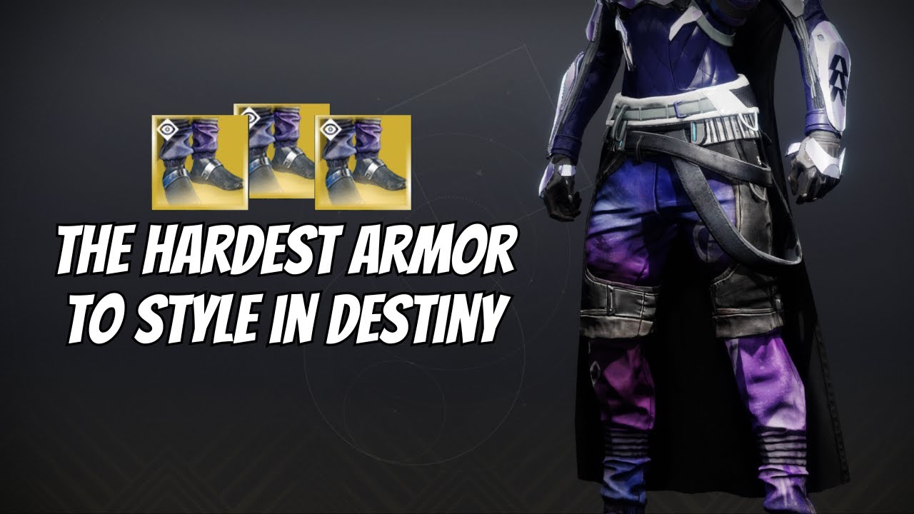 This Armor Ruins Every Fashion Attempt in Destiny 2 - YouTube