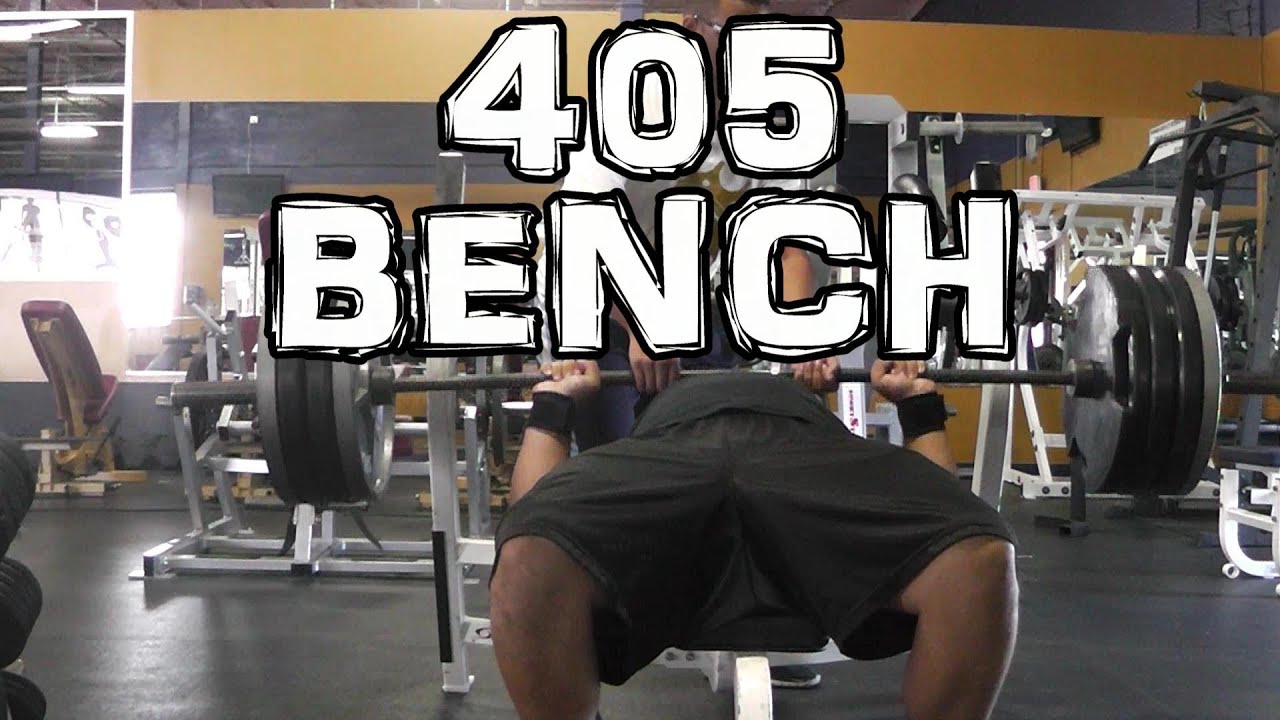 405LBS Bench Press - YouTube
