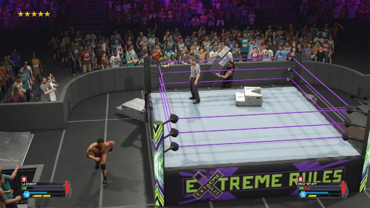 WWE 2K23 chasing HEB - YouTube