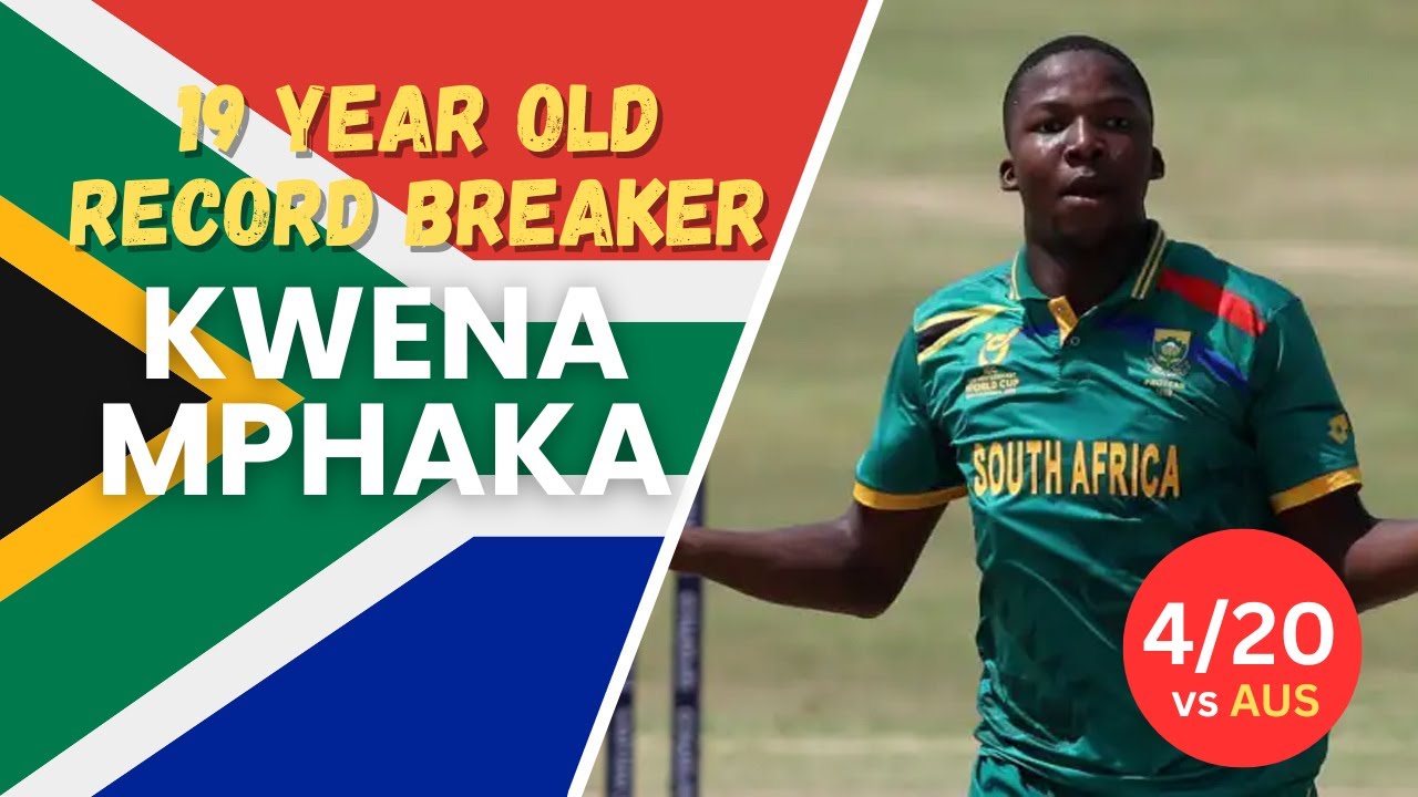 KWENA MAPHAKA | Kwena Maphaka 4/20 vs Australia | aus vs sa - YouTube