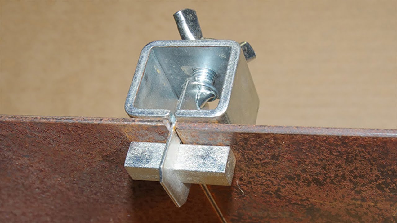 Sheet Metal Clamp From Square Tube / Why Didn’t Anyone Think of This ...