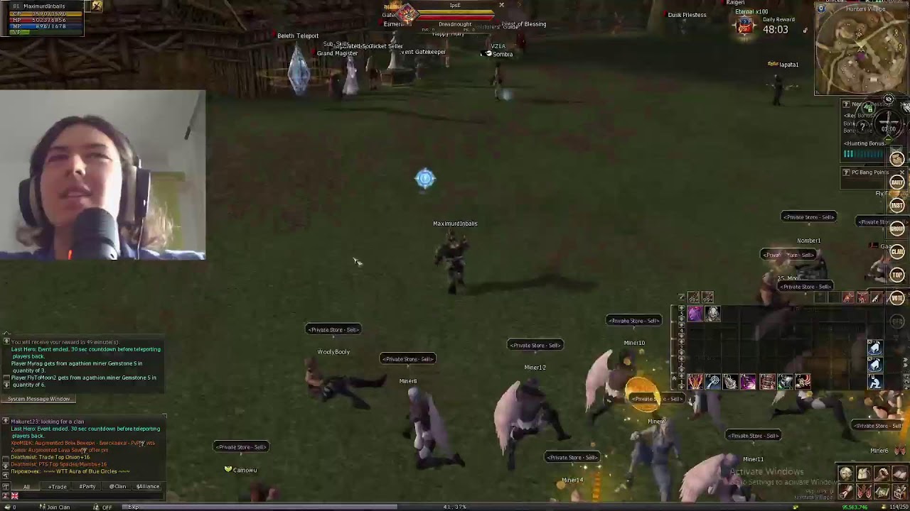 PVP/LVLeng UP experience Lineage II - YouTube