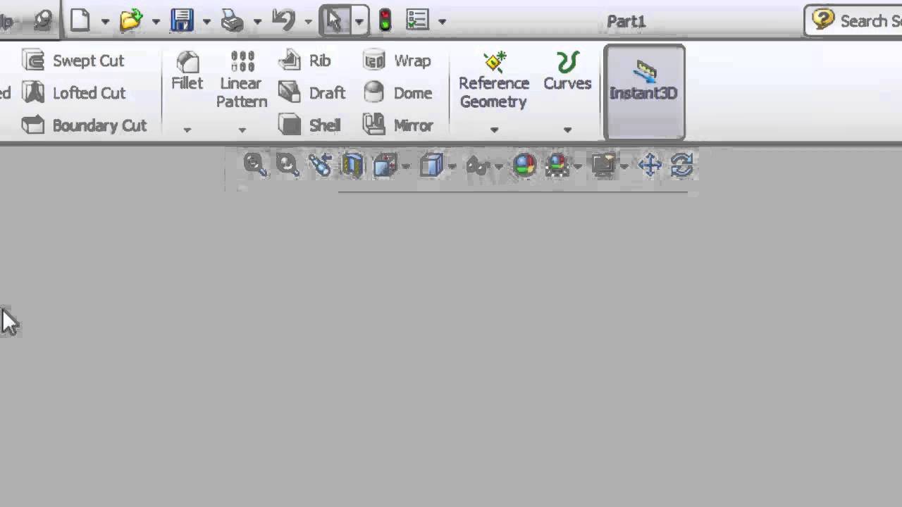 Start SolidWorks and overview of screen - YouTube