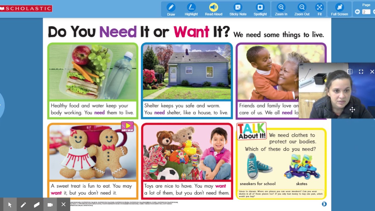 Holiday Needs and Wants - YouTube