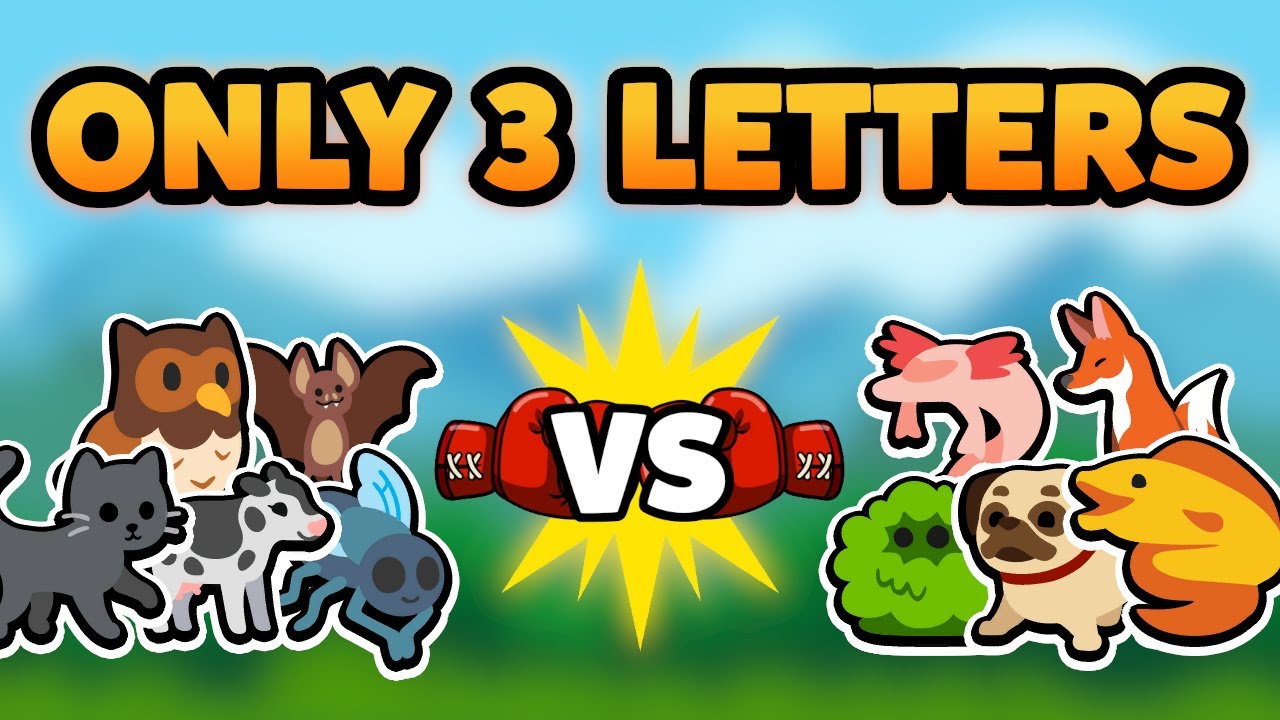 Super Auto Pets but we can only use 3 LETTER PETS - YouTube