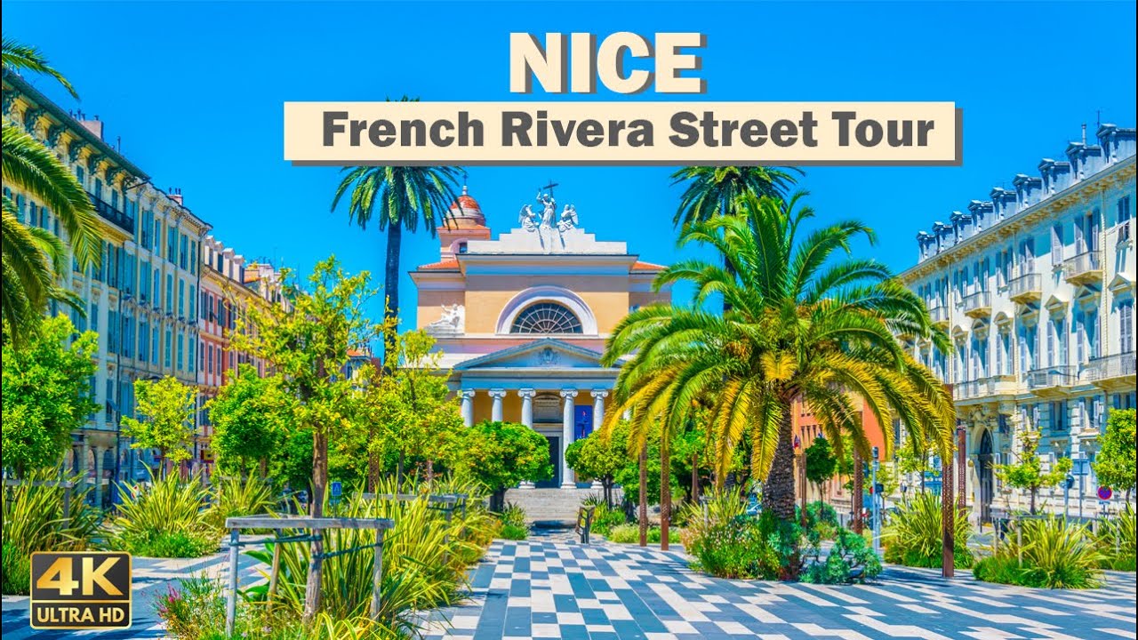 Nice: The most beautiful city in France - Walking Tour in 4K - YouTube