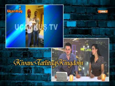 كيفانش يقطع رحلته لرؤية ابن اخيه  الحديث الولادة (اردم تشنار) 7.7.2015- KıvançTatlıtuğ