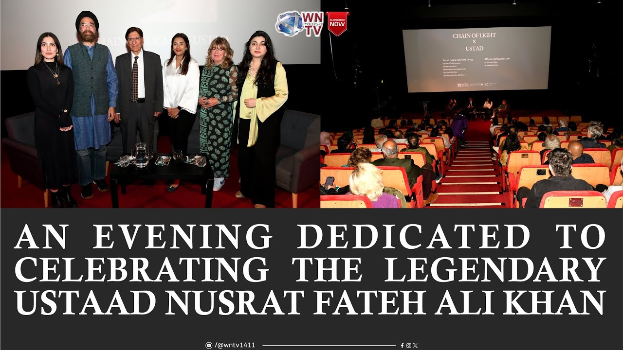 An evening dedicated to celebrating the legendary Pakistani Qawwal ...