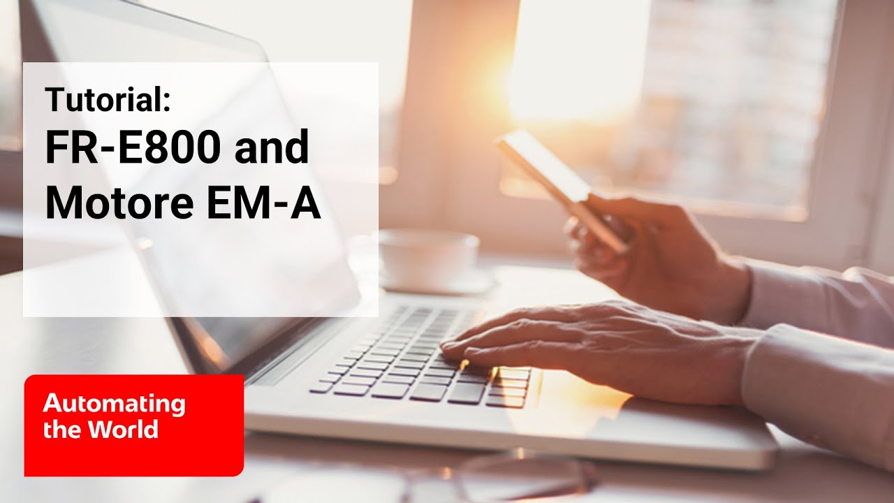 Tutorial: FR-E800 + Motore EM-A (Italian) I Mitsubishi Electric - YouTube