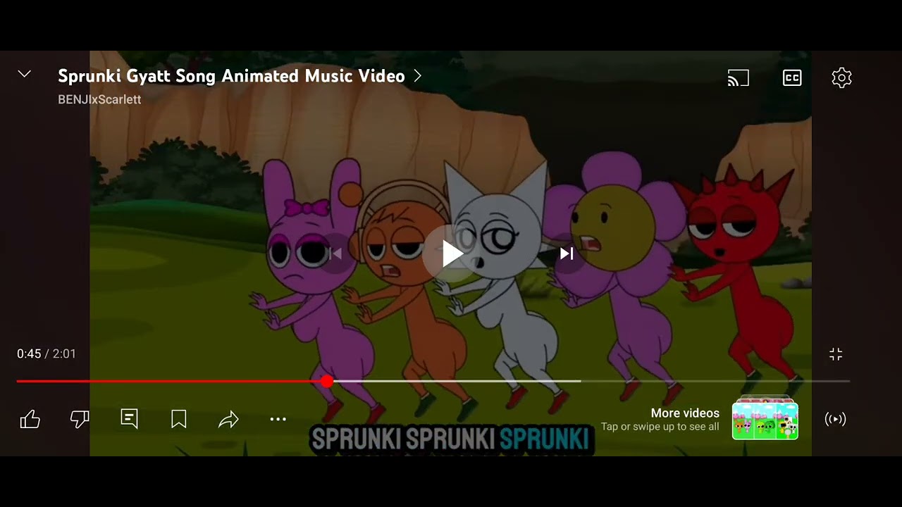 all mistakes of sprunki gyatt song - YouTube