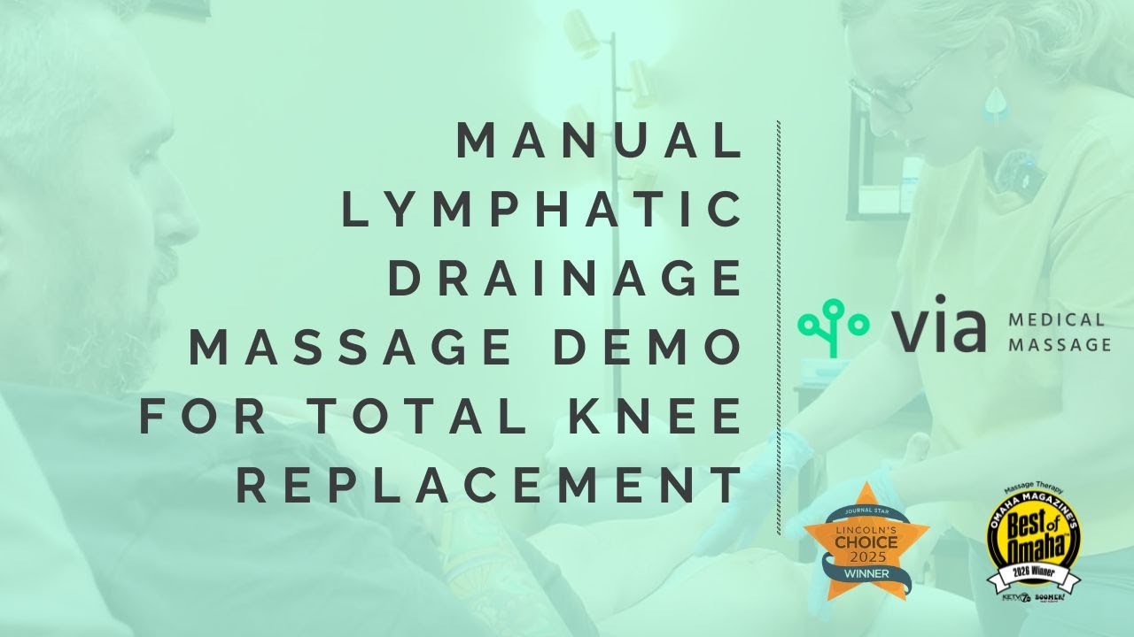 Manual Lymphatic Drainage After Knee Replacement | Post-Op Swelling ...