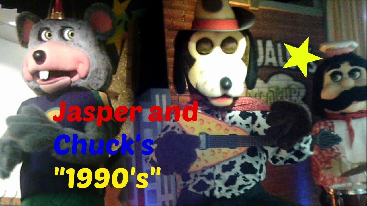 Chuck E. Cheese's Natick, MA - Jasper and Chuck E.'s "1990's" - YouTube